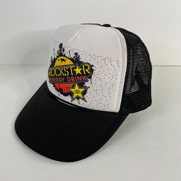 Snapback | Accessories | Rockstar Energy Drink Trucker Hat Adjustable ...